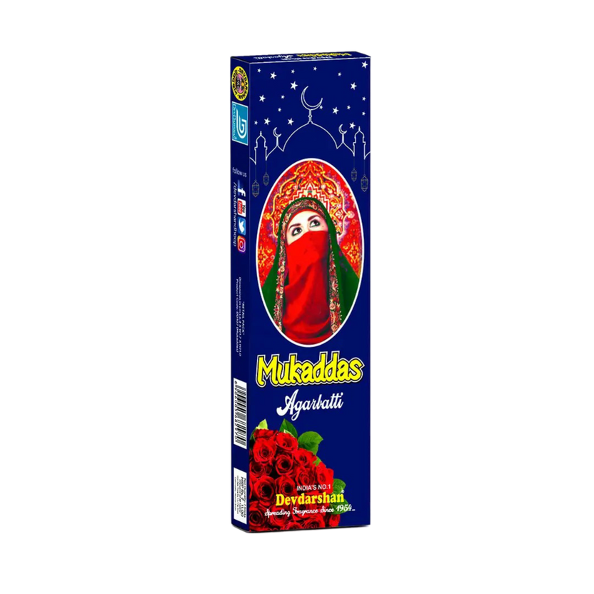 Buy Mukaddas Incense Sticks – Clean Spiritual Burn – DevDarshan Overseas