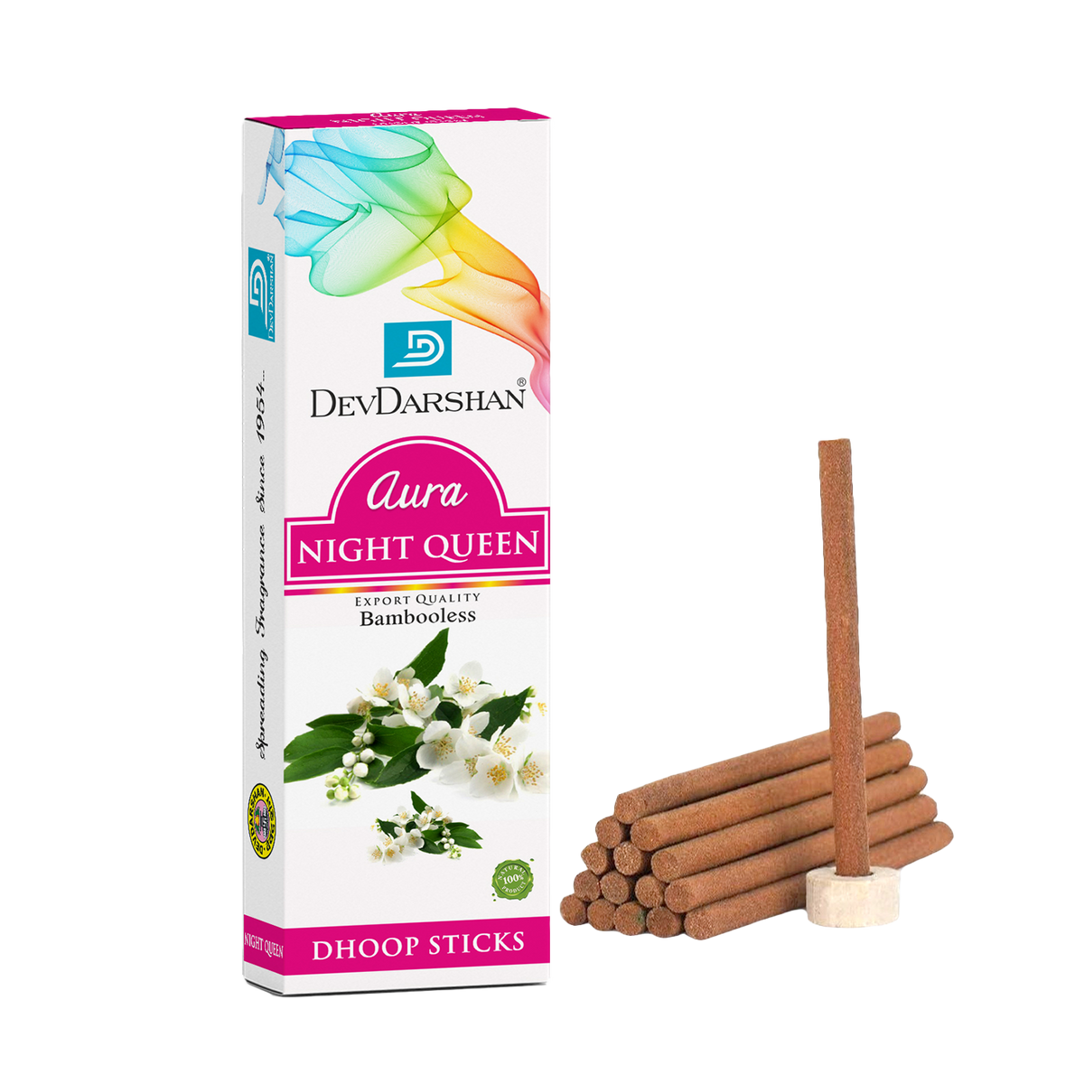 Shop Night Queen Dhoop Sticks - Long-Lasting Floral Scent – DevDarshan ...